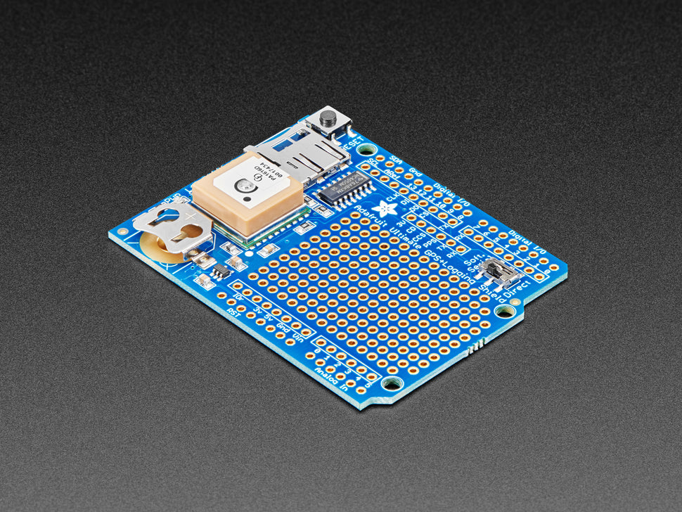 Adafruit Ultimate GPS Logger Arduino Shield - Includes GPS Module ...