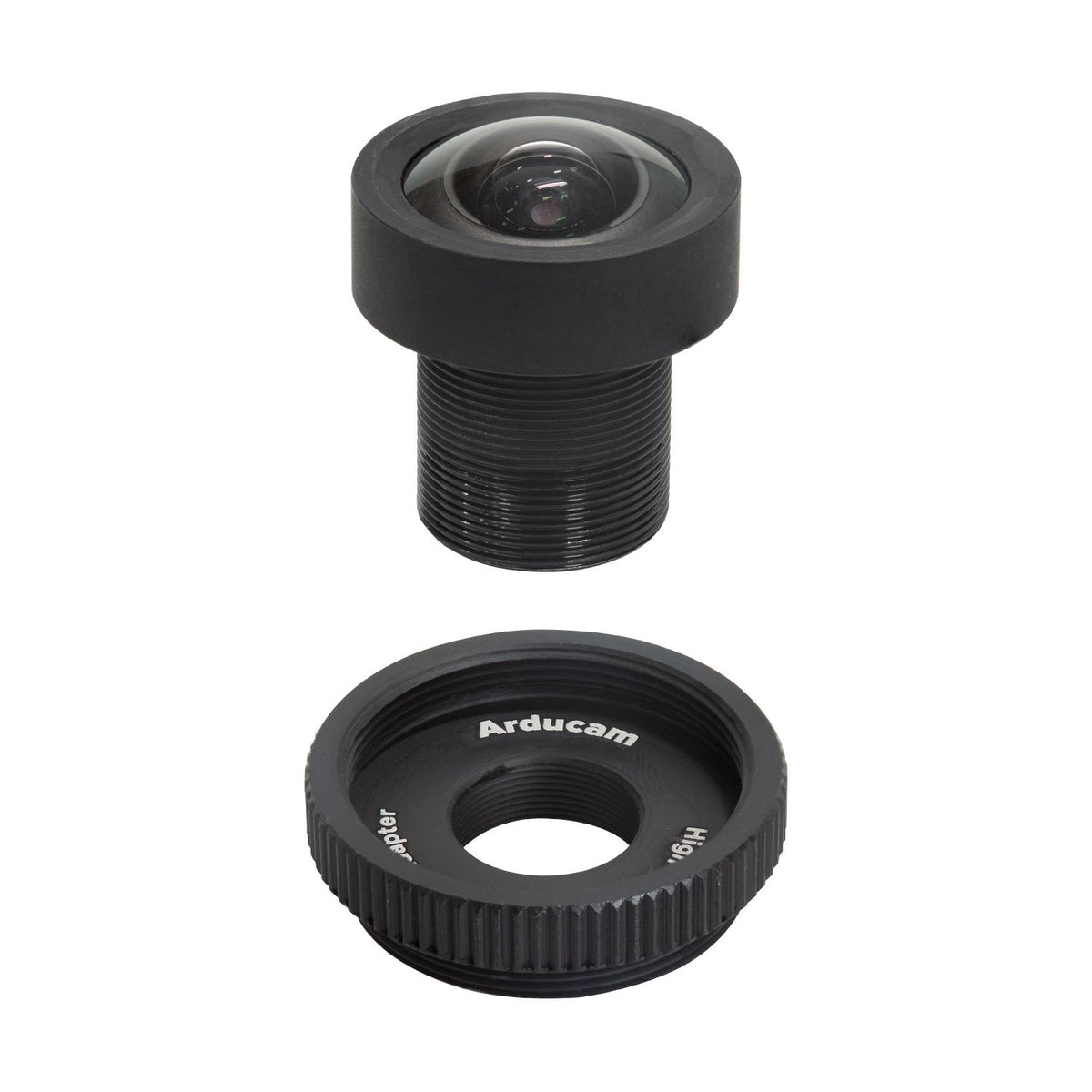 130 Degree Ultra Wide Angle 1/2.3" M12 Lens with Lens Adapter for Rasp ...