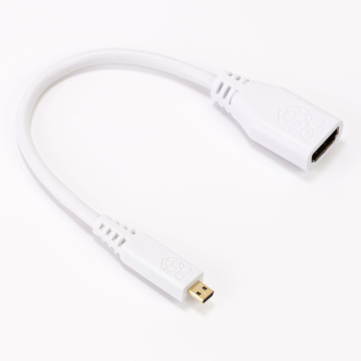 Short microHDMI to Standard HDMI adapter for Raspberry Pi — Chicago ...