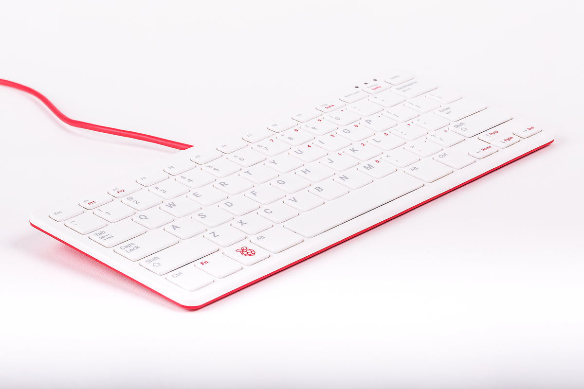 Official Raspberry Pi Keyboard in Red or Black, US Layout — Chicago ...