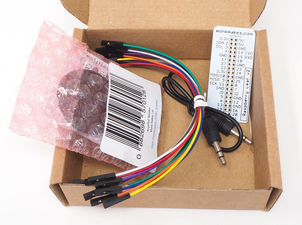 Amplified Speaker Kit for Raspberry Pi — Chicago Electronic Distributors
